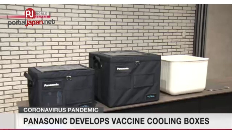 Ipinakita na ng Panasonic ang mga cooling boxes para sa mga bakuna ...