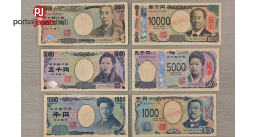 Japan ipinakita ang bagong high-security banknotes nai-issue mula ...