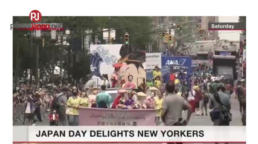 Ang Japan Day parade sa NY ay nagpapakita ng kultura, tradisyon ng ...