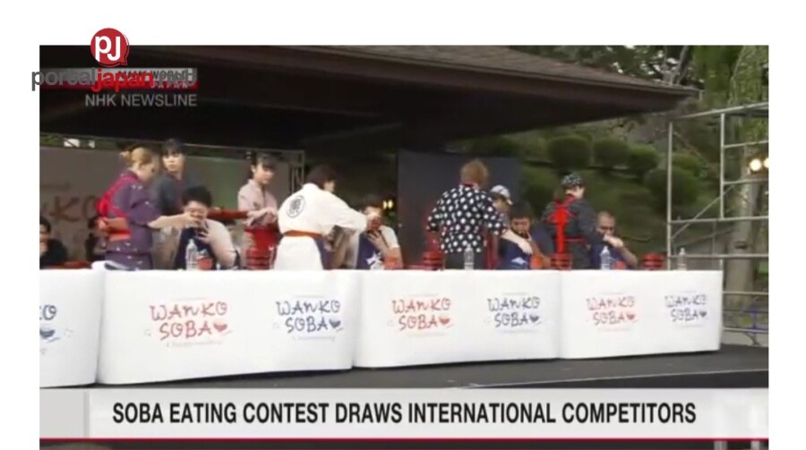 Iwate ng Japan ay nagho-host ng unang international 'wanko soba' eating ...
